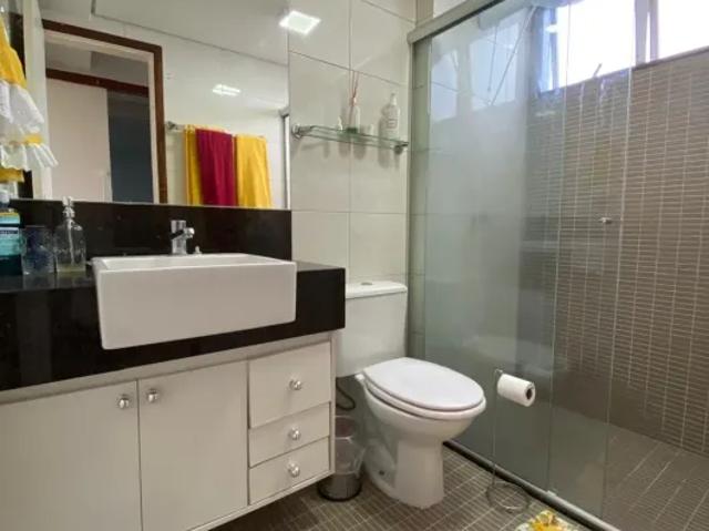 Rua 3 Sul Lindo apartamento semimobiliado de 2 quartos, excelente acabamento!