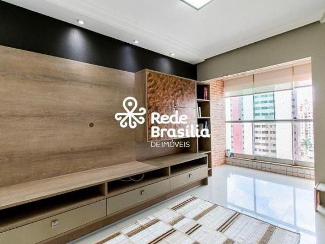 Rua 18 Sul, Residencial Ilha Bela | Apartamento com 3 quartos, sendo 3 suítes, sala com dois ambient