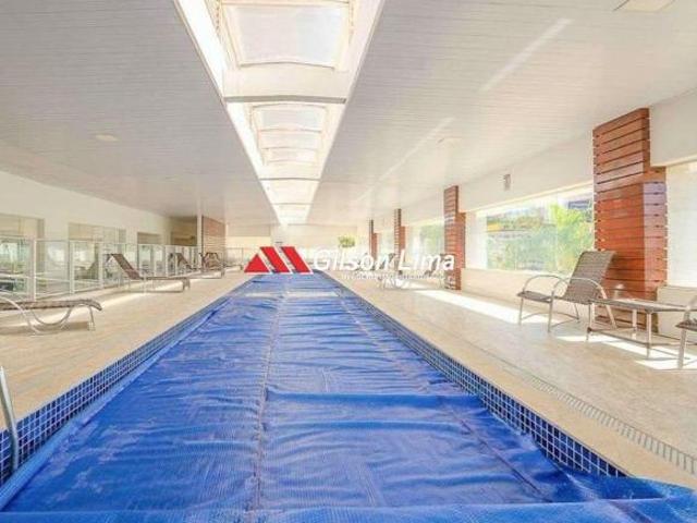 RUA 18 WAVE 40 m2 1 Quarto Andar alto Ótimo lazer Águas Claras