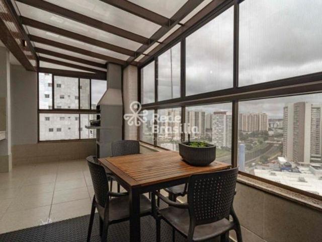 Rua 37 norte Residencial Cèzanne Cobertura de 3 quartos sendo 1 suite com vista panoramica Ág