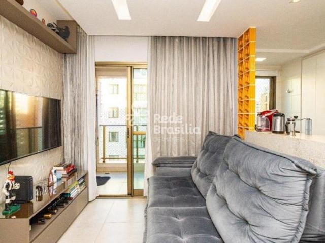 Rua 9 Norte Illuminato Residence Mall | Apartamento 2 Quartos sendo 1 Suíte Andar alto Reformado