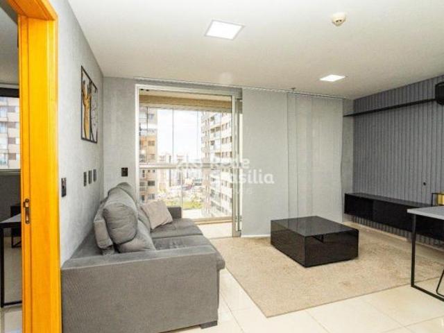 Rua da Copaíba Df Century Plaza Apartamento Nascente de 1 quarto sendo 1 suíte varanda Ace