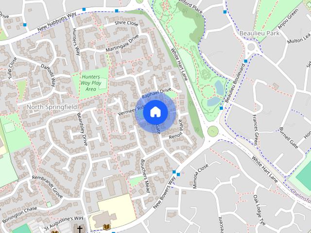 Rubens Gate, Springfield, Chelmsford, Essex, CM1