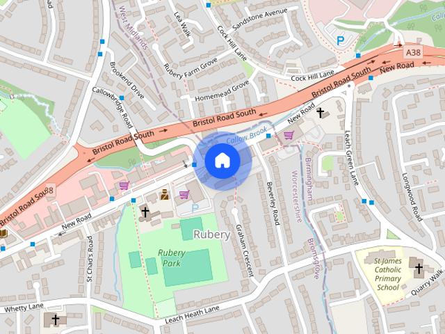 Rubery, Rednal, Birmingham, B45
