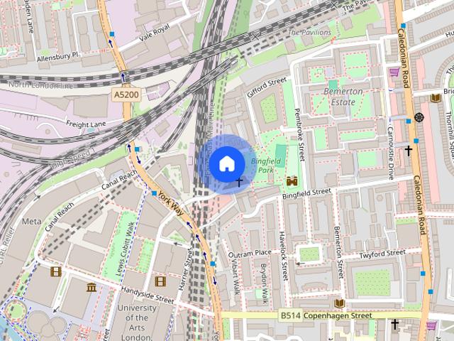 Rufford Street, King's Cross, Islington, London, N1