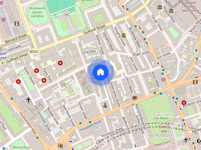 Rugby Street, Bloomsbury, WC1N