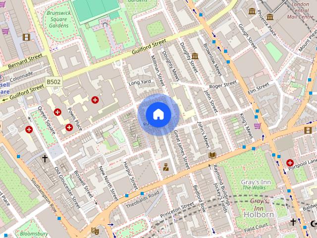Rugby Street, Bloomsbury, WC1N