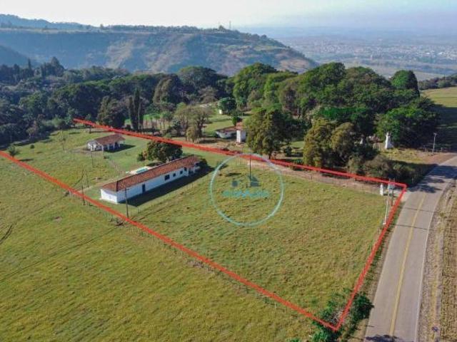 RURAL 034 Sítio com 3 dormitórios à venda, 20000 m² por R$ 1.390.000 Alto da Serra de São Pedro