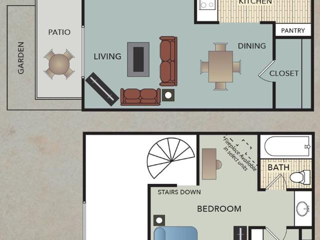 Rustic Ridge 1 Bedroom Apartment for Rent at 3005 W Walnut Hill Ln, Irving, TX 75038