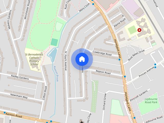 Ruskin Gardens, Harrow
