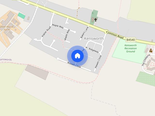 Russell Close, Kensworth, Dunstable, Bedfordshire, LU6