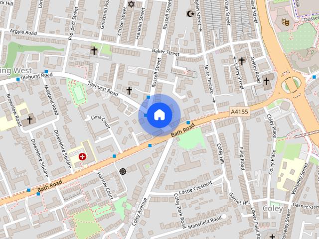 Russell St, Reading, RG1