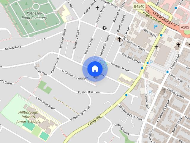 Russell Street, Luton, Bedfordshire, LU1