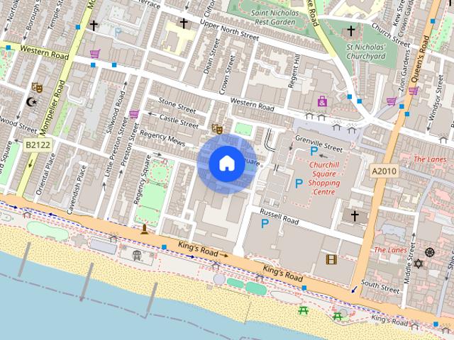 Russell Square, Brighton, BN1