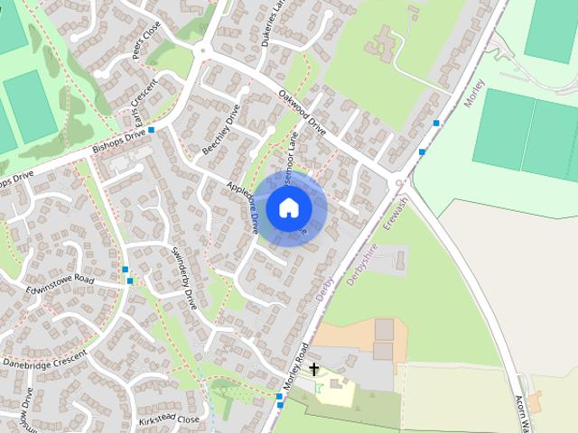 Russet Close, Derby, Derbyshire, DE21