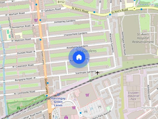 Rutland Gardens, Harringay, London, N4