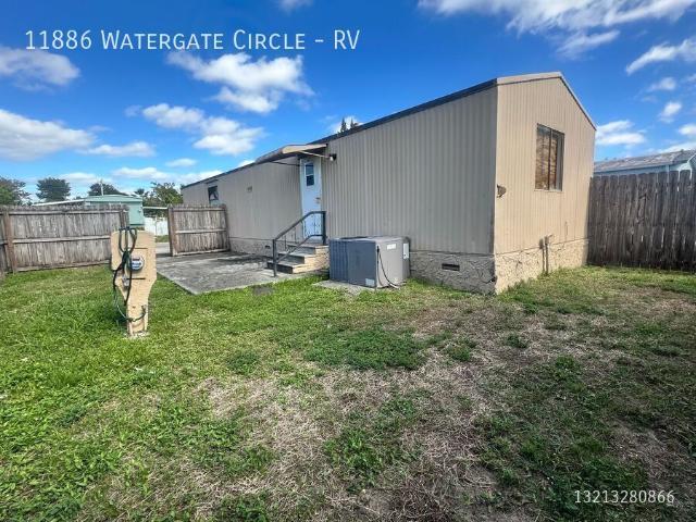 RV Lot for Rent – Utilities Included WEST BOCA RATON