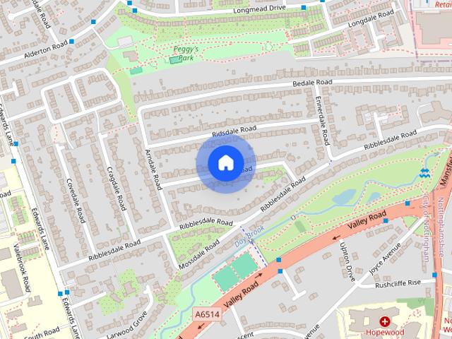 Rydale Road, City Hospital, Nottingham
