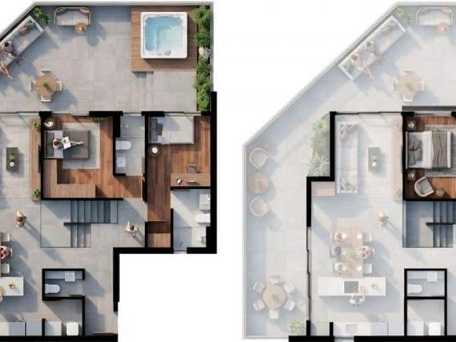 São Lourenço Novo Garden Duplex 3 suites 2 vagas 208,92m² privativos