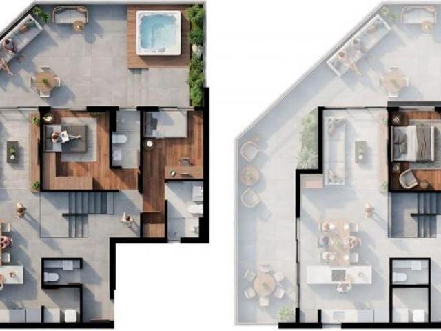 São Lourenço Novo Garden Duplex 3 suites 2 vagas 208,92m² privativos
