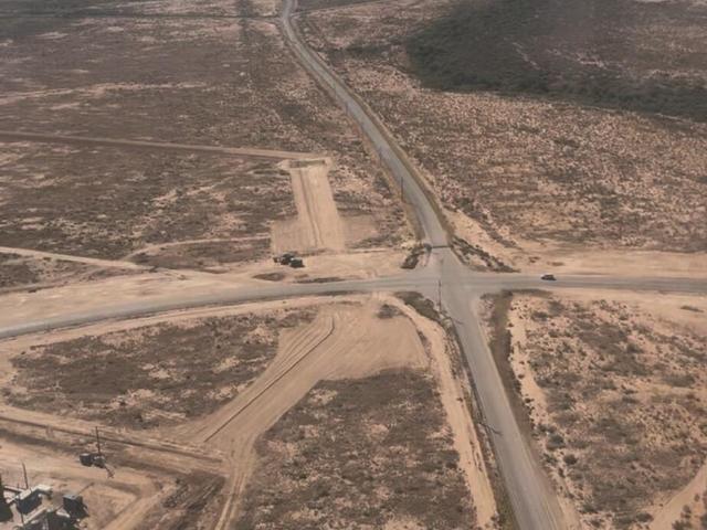 S of 3902 Hildago Road