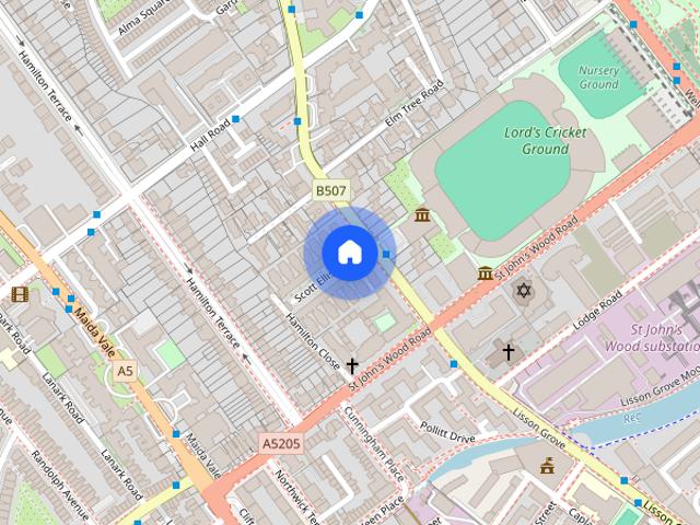 Scott Ellis Gardens, St Johns Wood, London, NW8