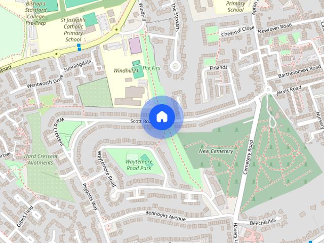Scott Road, Bishop's Stortford, Hertfordshire, CM23