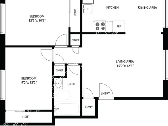 Scandia Apartments, 2x1, 2x1