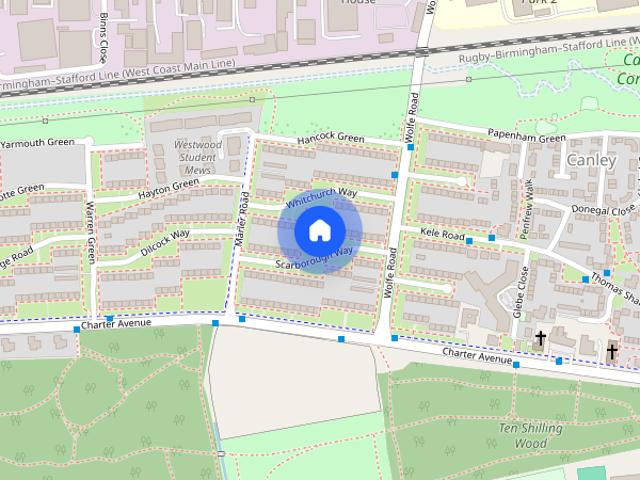 Scarborough Way, Canley, Coventry, CV4