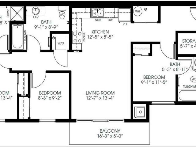 Schralpenhaus Apartments 3 Bedroom Apartment for Rent at 564 N Triangle Dr, Ponderay, ID 83852