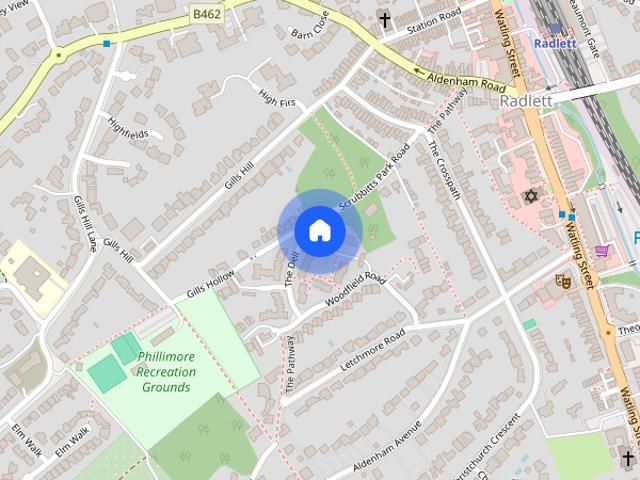Scrubbitts Square, Radlett, Hertfordshire, WD7
