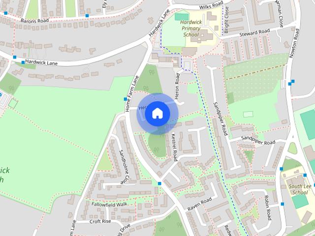 Samuel Street Walk, Bury St. Edmunds, Suffolk, IP33