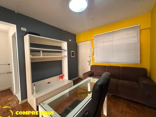 Santa Cecilia | Reformado | Fundos | 37 m² | 1 Vaga | Metro Santa Cecilia
