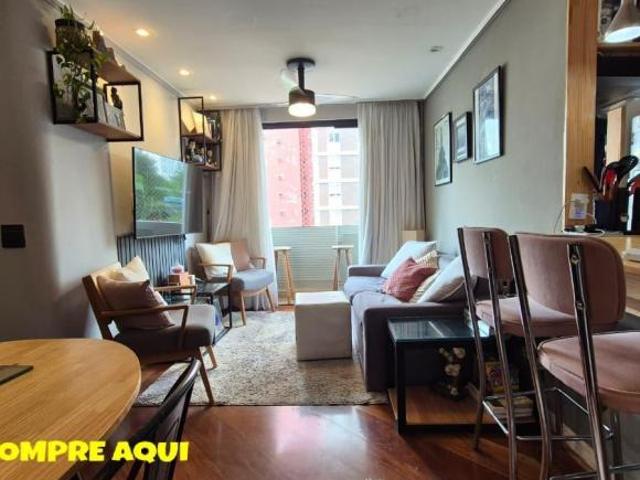 Santa Cecília| 60m² | 2 quartos | 2 vagas | Sacada | São Paulo