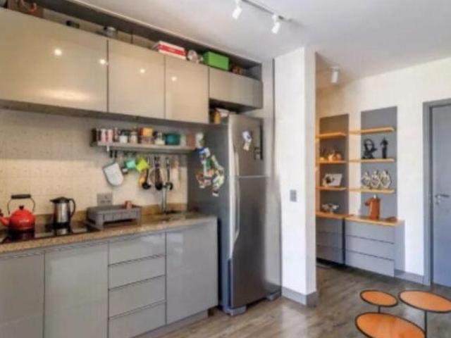 Santo Amaro – Apartamento de 43m² com 1 Dormitório, 1 Banheiro e 1 Vaga de Garagem