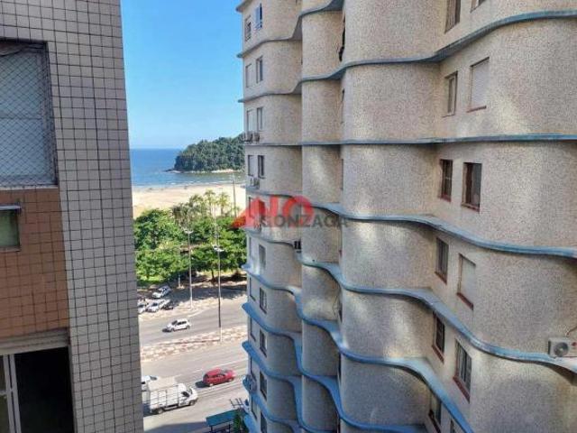 Santos apartamento mobiliado com vista para o mar 1 quarto