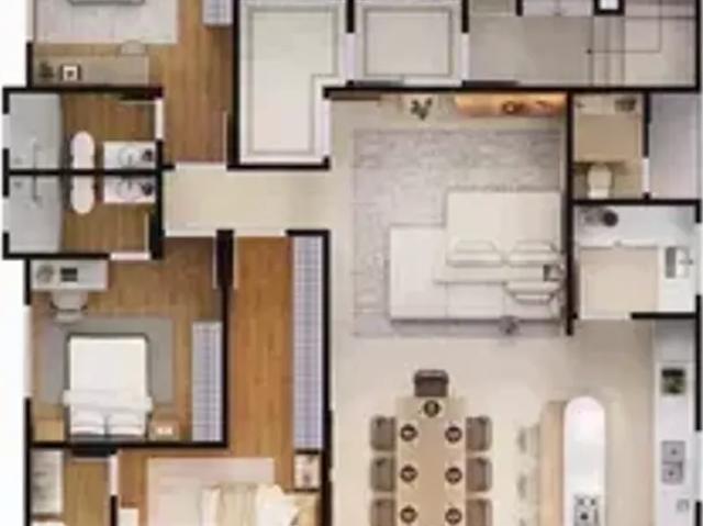 San andrés apartamento com 03 suítes em balneário camboriú