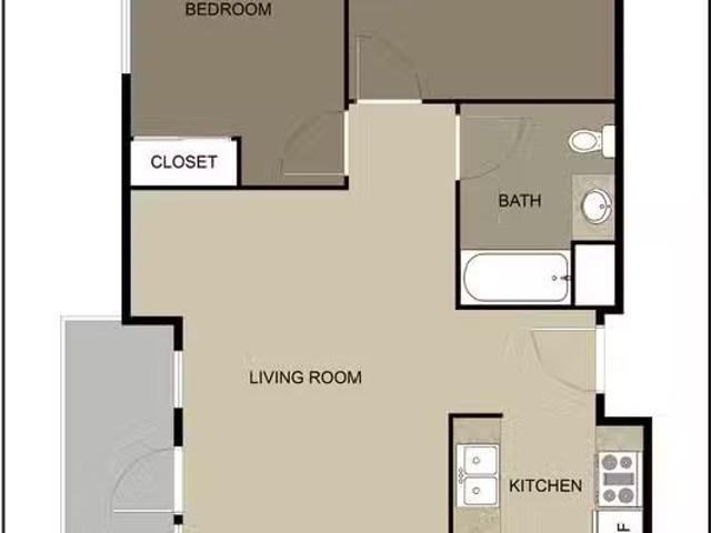 San Lucas Apartments 62+ Two Bedroom