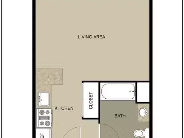 San Lucas Apartments 62+ Studio