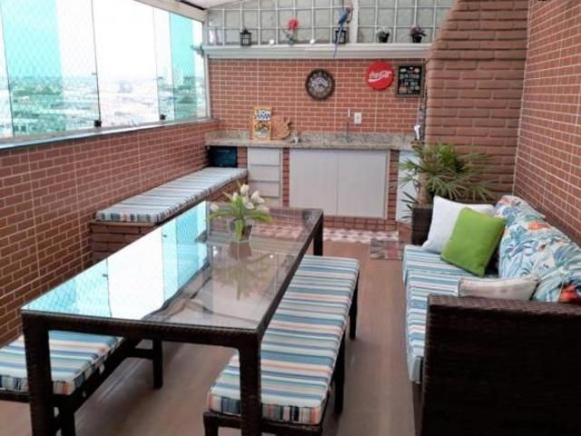 Sancarlo Alameda Aricanduva Cobertura com 2 dormitórios à venda, 128 m² por R$ 470.000,00 Jardim