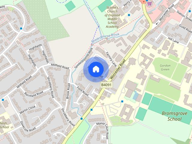 Sanders Road, Bromsgrove, Worcestershire, B61
