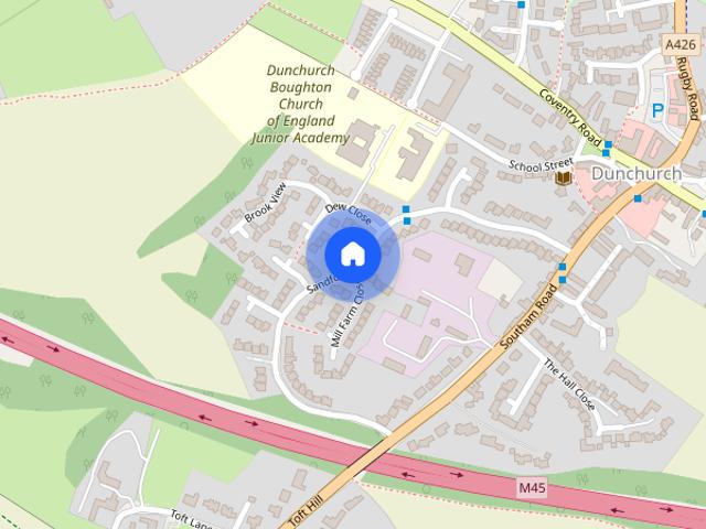 Sandford Way, Dunchurch, RUGBY