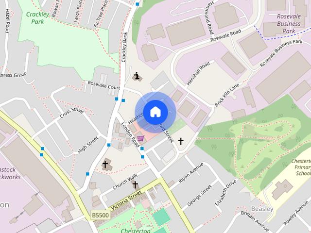 Sandford Street, Chesterton, Newcastle, Staffordshire, ST5
