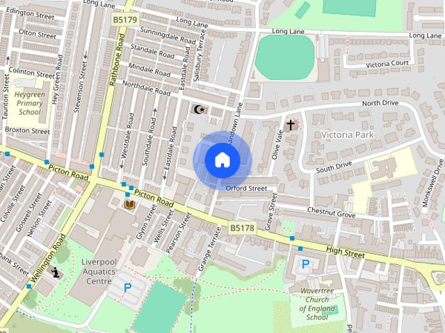 Sandown Lane, Liverpool, L15