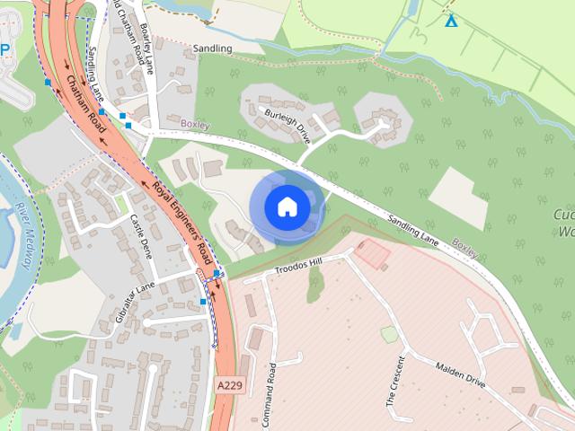 Sandling Lane, Sandling Park, ME14