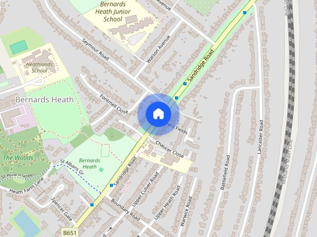 Sandridge Road, St. Albans, Hertfordshire, AL1