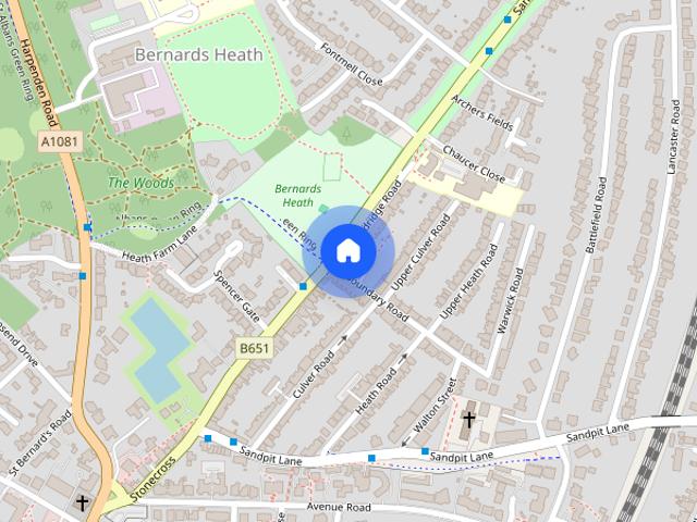 Sandridge Road, St Albans, Hertfordshire, AL1