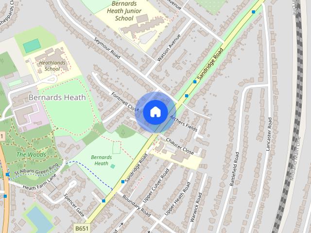Sandridge Road, St Albans, Herts, AL1