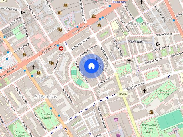 Sandwich House, Sandwich Street, Bloomsbury, London, WC1H