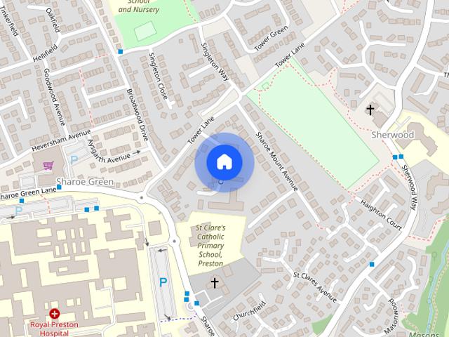 Sandy Brook House, Castle Mount, Preston, Lancashire, PR2